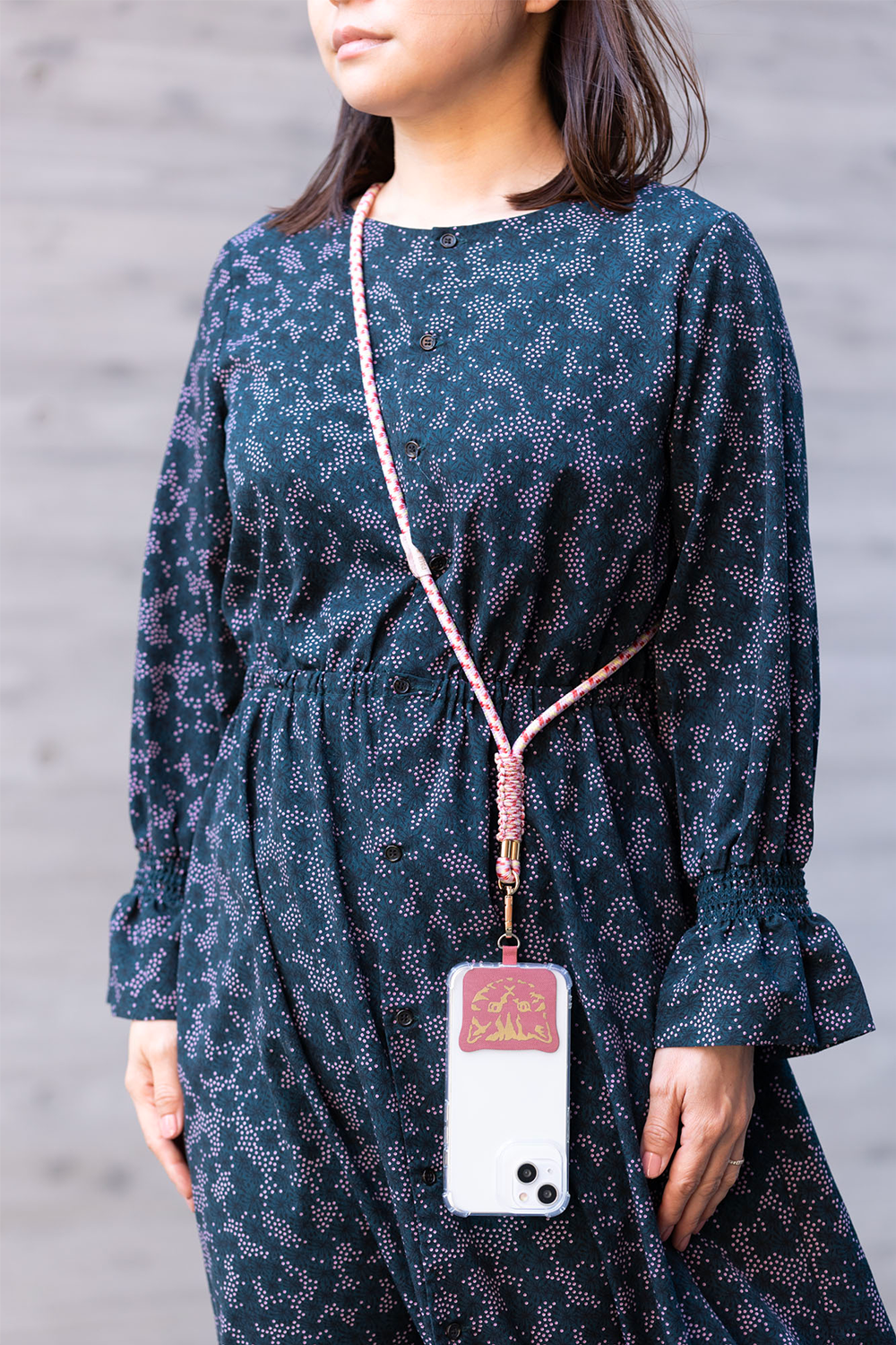 Pink phone cord