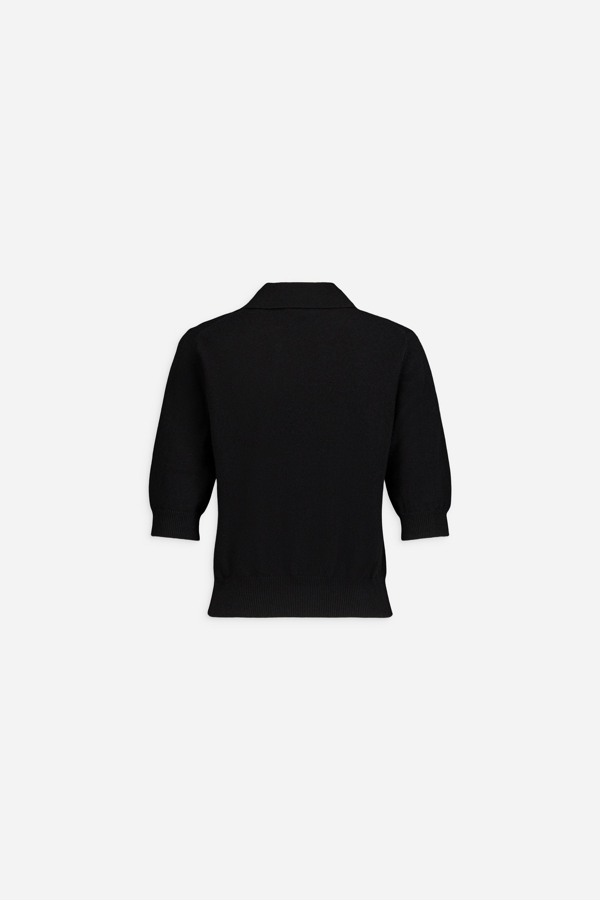 Pull court en cachemire super fin