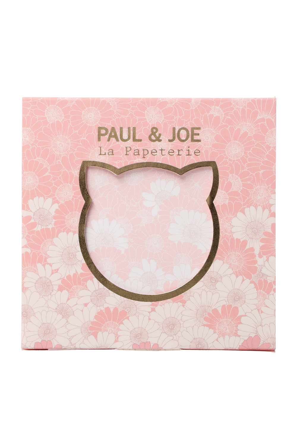 Pink floral sticky note